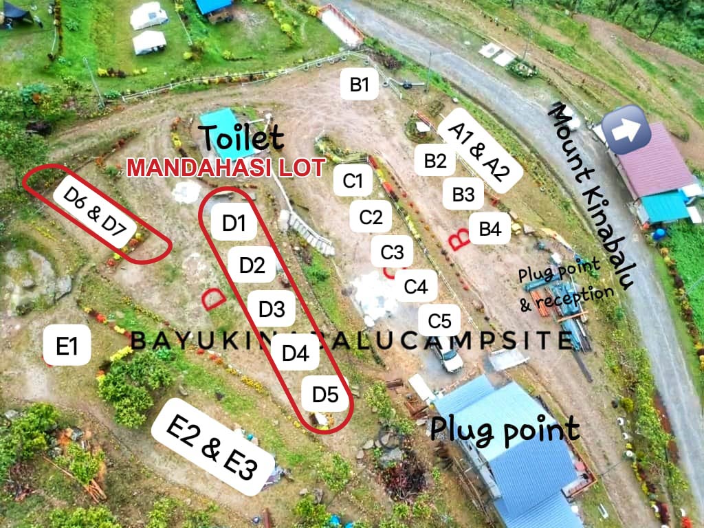 Campsite - Bayu Kinabalu Campsite